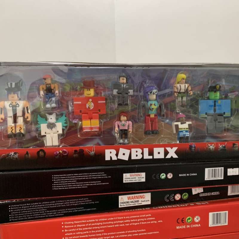 Promo Mainan Anak Figure Roblox Big Character Set B 12pcs Diskon 33% Di ...