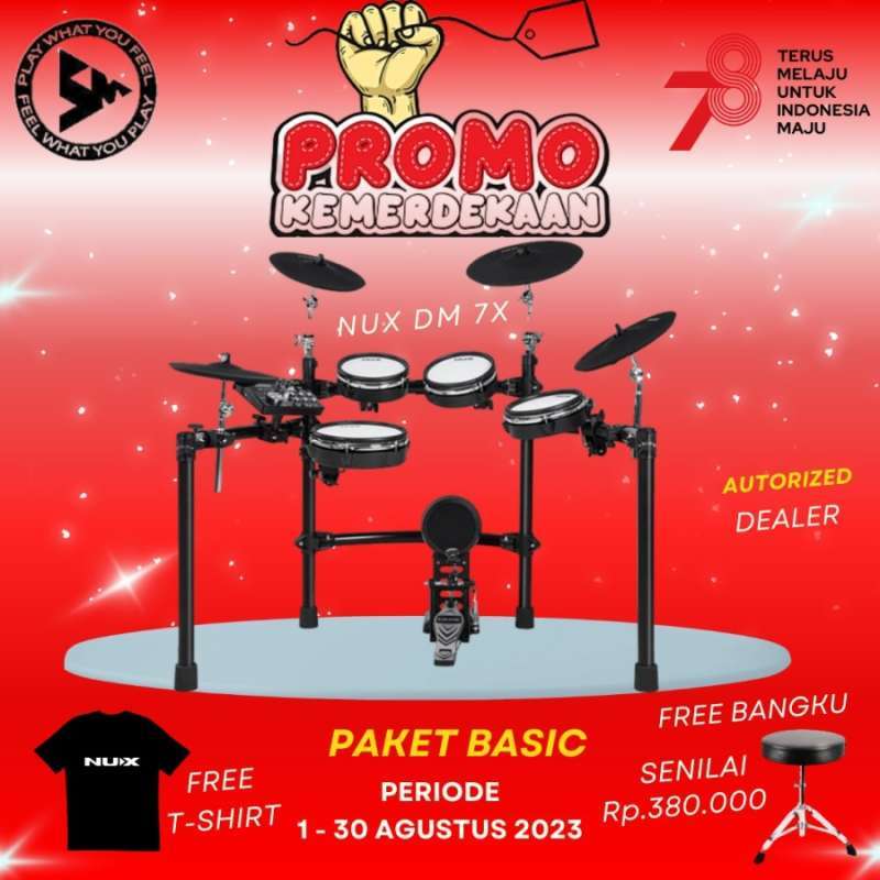 Jual Drum Elektrik Nux Dm7x Original Di Seller Salomo Musik - Salomo ...