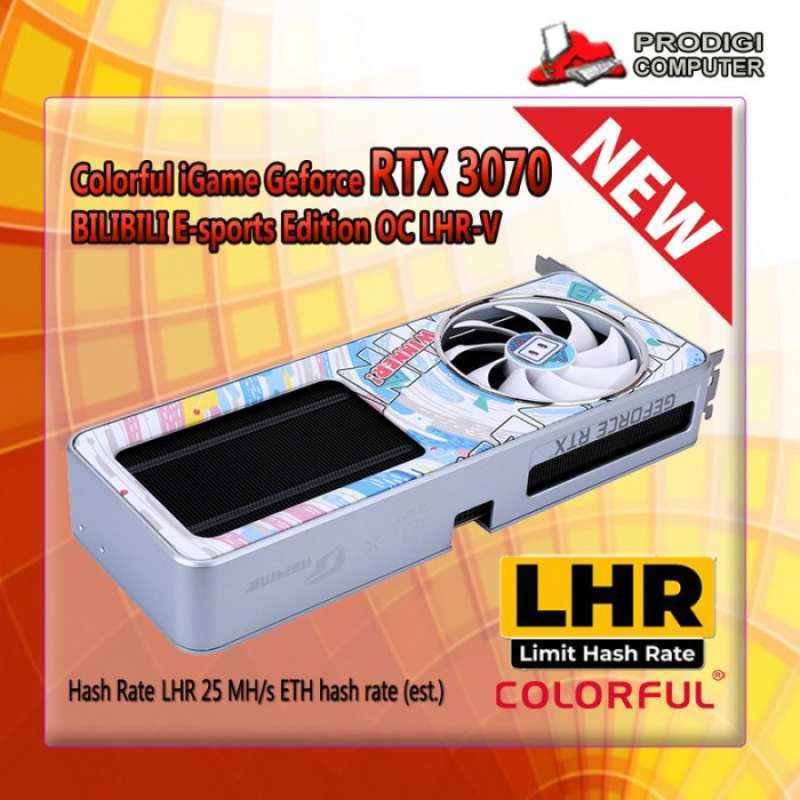 Promo VGA RTX 3070 Colorful iGame Geforce RTX 3070 BILIBILI E-sports ...