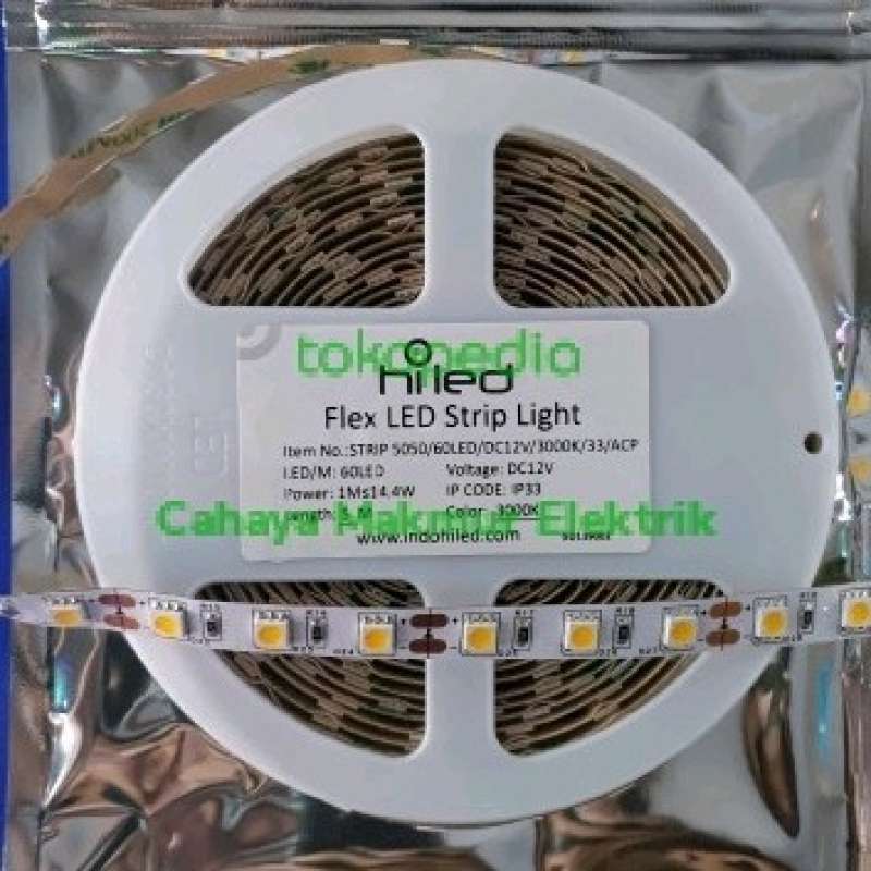 Promo Led Strip Hiled ip33-5050 3000K Warmwhite Diskon 33% di Seller ...