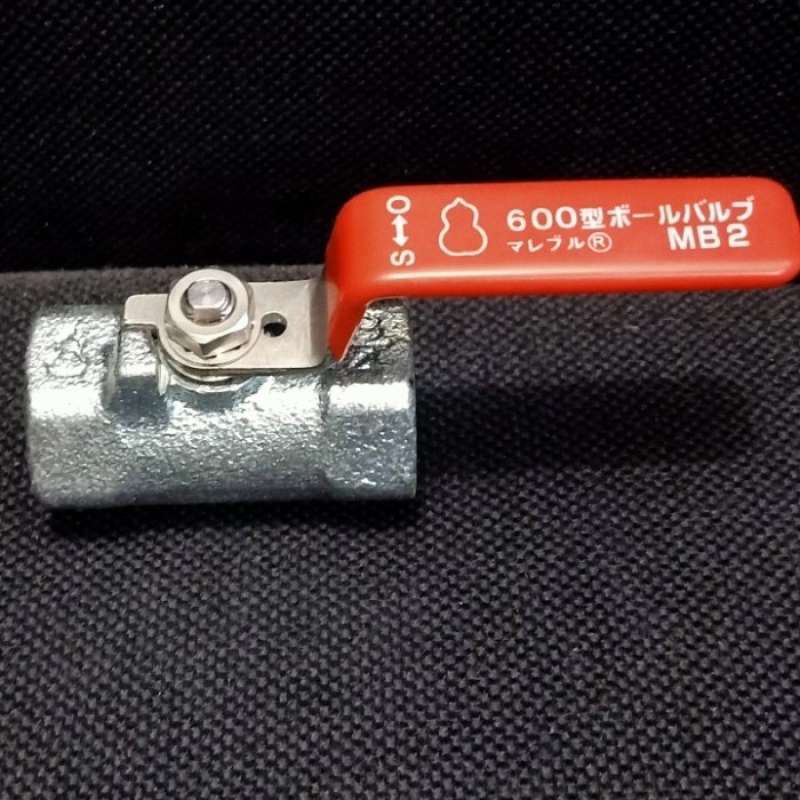 Promo Ball valve stop kran uap steam 1/2 inch DN15 mall hitachi (MB2 ...