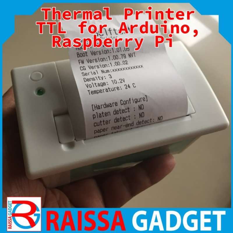 Promo Thermal Receipt Printer mini USB TTL RS232 for Raspberry Pi 3 Arduino Diskon 23% di Seller ...