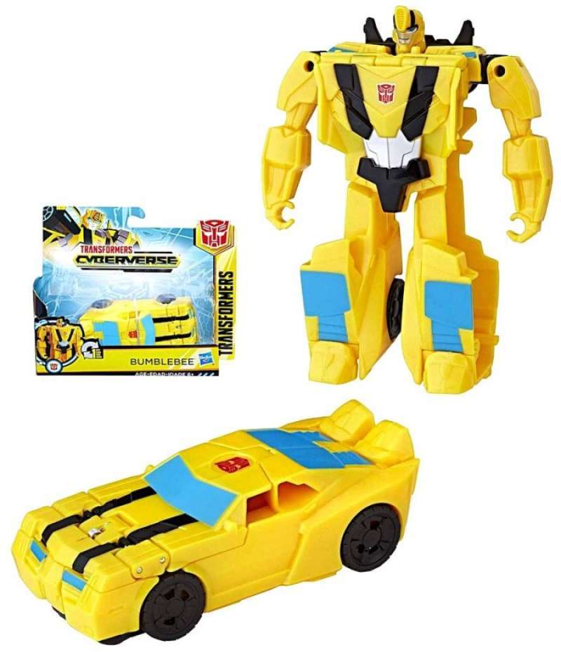 Promo Transformers - Cyberverse Bumblebee One Step Transformer Hasbro ...