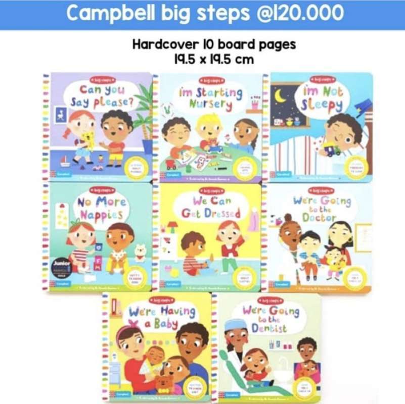 Promo Campbell big steps board pages Diskon 23% di Seller Roxie Store - Cipete Utara, Kota ...