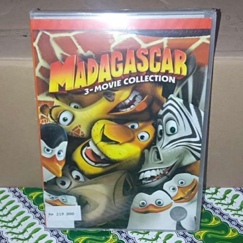 Jual Dvd Madagascar 3 Movie Collection (Original) di Seller Kazuma ...