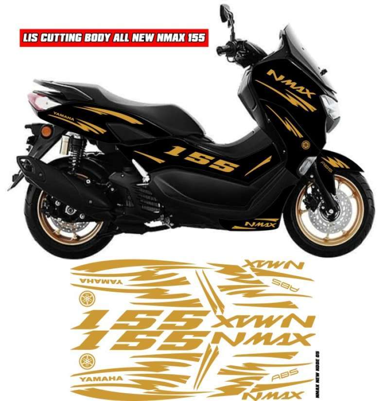Promo Sticker Cutting Lis Body All New Yamaha Nmax Kode 05 Diskon 23% ...