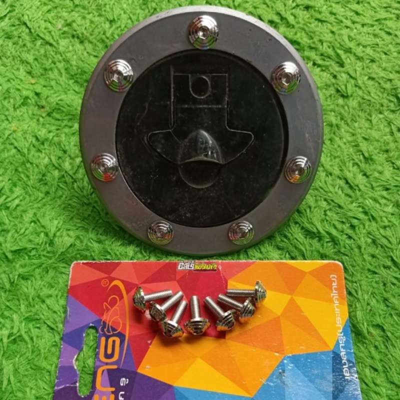 Jual BAUT TUTUP TANGKI STAINLESS PAYUNG SPIRAL STANDAR NINJA R SS DAN RR di Seller Soekamto ...