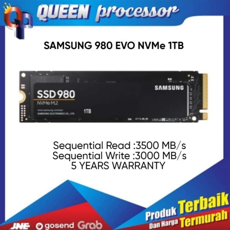Promo SAMSUNG SSD 980 M.2 PCIE GEN3 x4 1TB MZ-V8V1T0BW / 1TB Diskon 23% di Seller Gigaba Store ...
