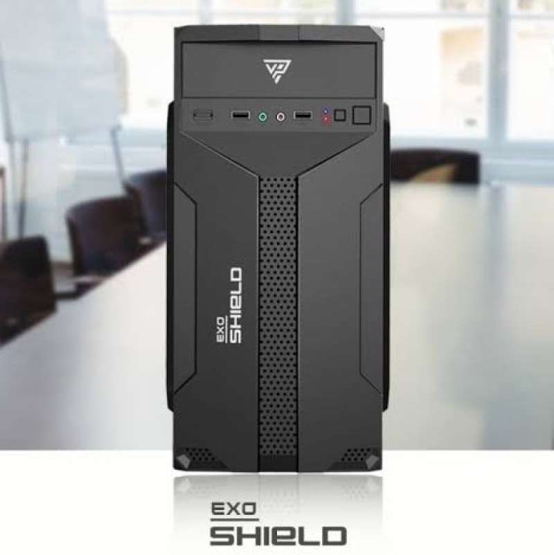 Promo PC Case Varro Prime Micro atx exo shield + PSU 500 W - Casing ...