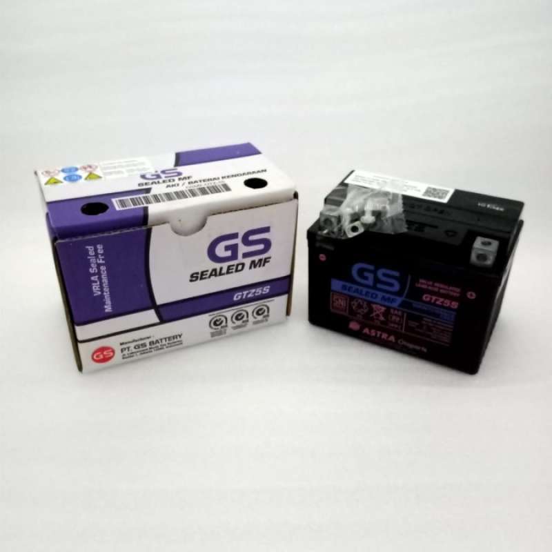 Promo Honda/Yamaha/Suzuki - Batere/Aki Motor Gtz5S Mf - Gs Astra Diskon 17% di Seller Mekanik ...