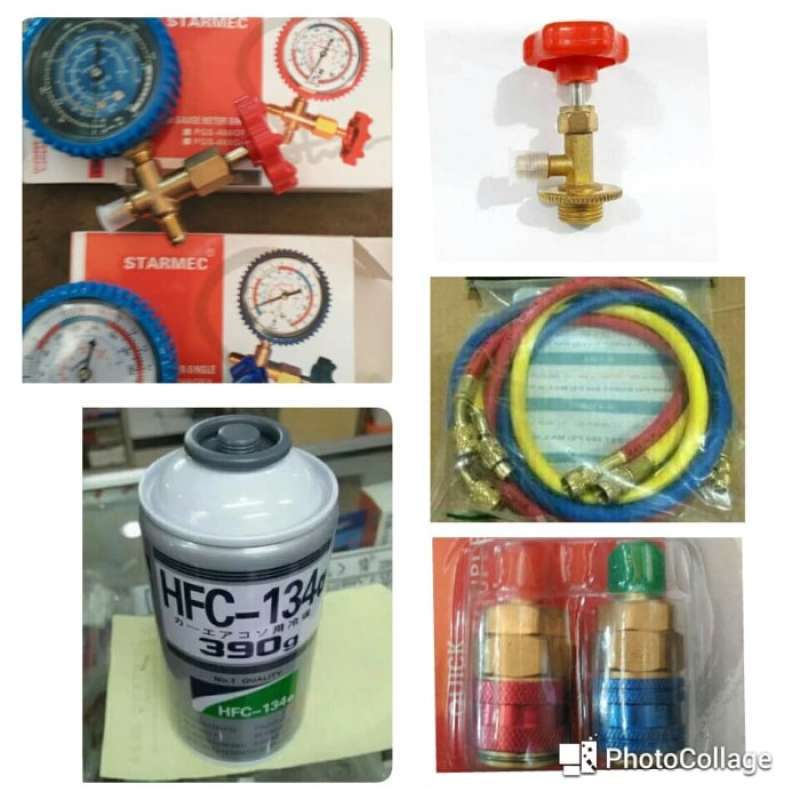 Jual Paket isi freon ac mobil anda paket hfc-r134 freon r134 kaleng di Seller Akbar Sejahtera ...