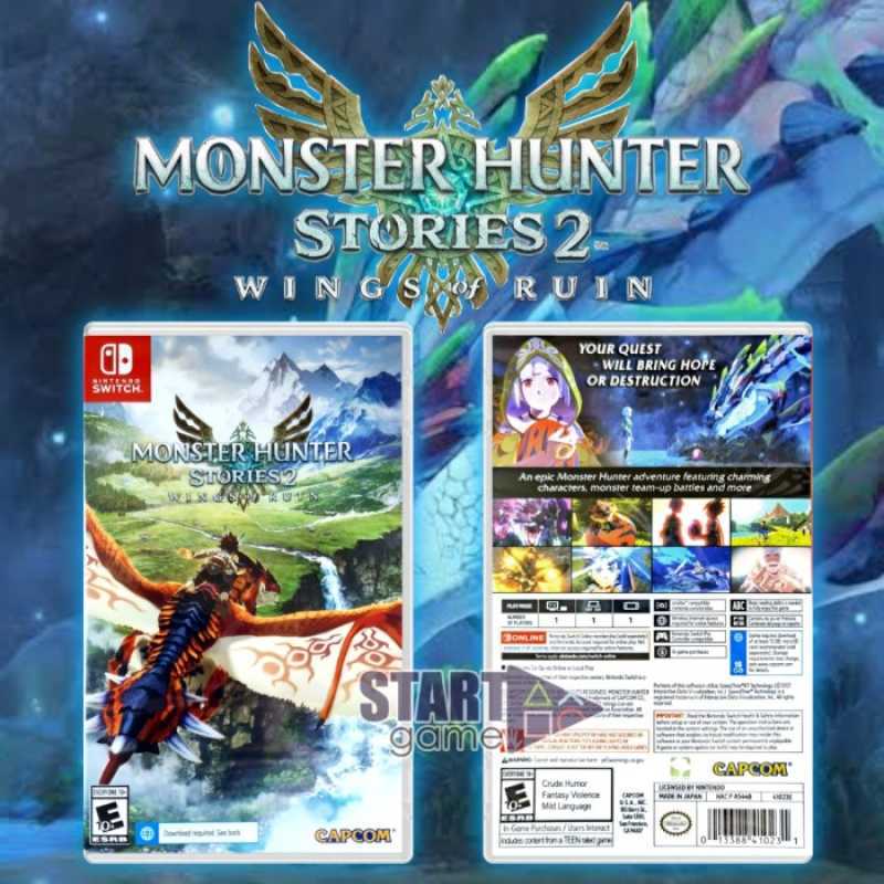 Promo Kaset Game Nintendo Switch Monster Hunter Stories 2 Diskon 17% di ...