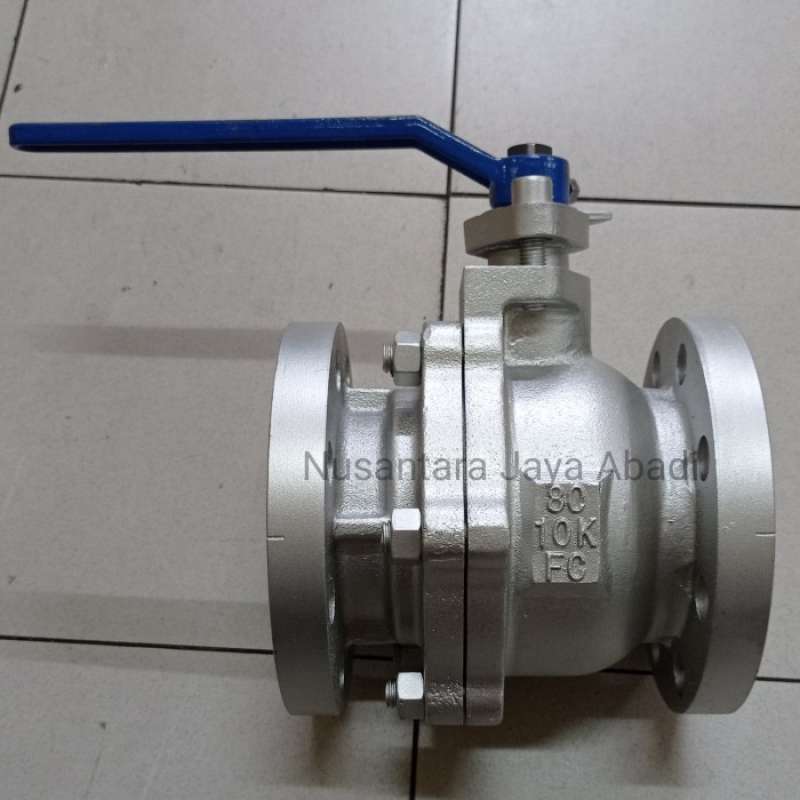 Jual Ball Valve 10k 3 Inchi Flange Jis 10k Dn 80 Di Seller Waroka Store ...