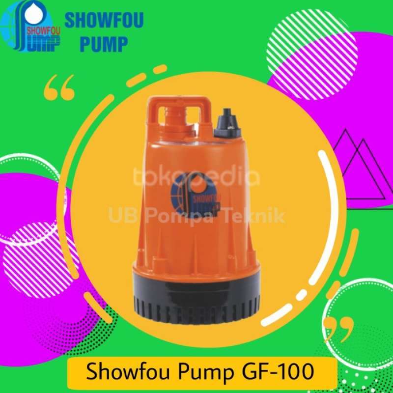 Promo SHOWFOU GF-100 Pompa Air Celup Ikan Submersible Pump - Multivariasi Multicolor Diskon 23% ...