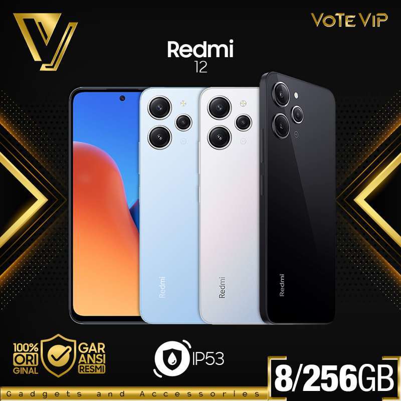 Promo Xiaomi Redmi 12 8/256 Ram 8gb Rom 256gb Garansi Resmi Indonesia ...