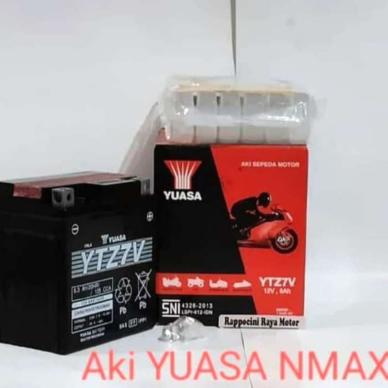 Promo Aki Yuasa Ytz 7v Accu Nmax Diskon 17% Di Seller Golden Victory ...
