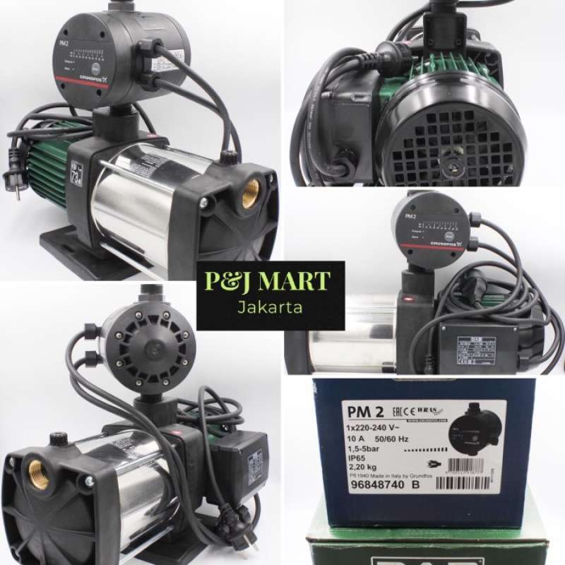 Promo Pompa Booster Multi Stages DAB Multiinox 5M + Grundfos PM2 Diskon 23% di Seller Waroka ...