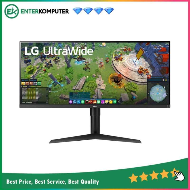 Promo Monitor LG 34 LED 34WP65G - UltraWide IPS Gaming Monitor FreeSync - Multivariasi ...