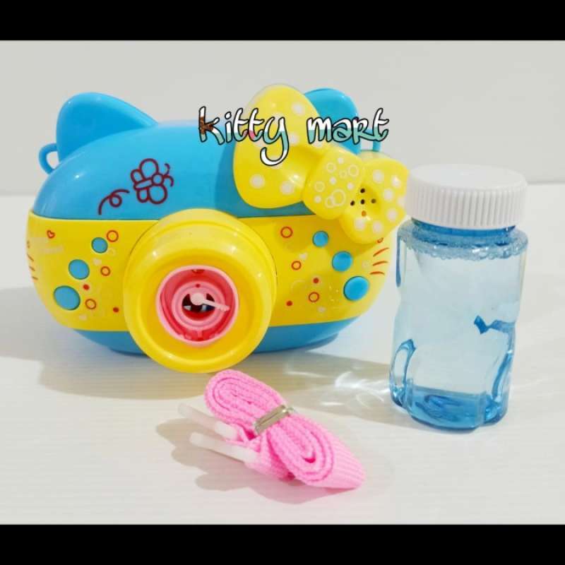 Promo Bubble Camera Hello Kitty Cute Mainan Anak Diskon 3% Di Seller ...