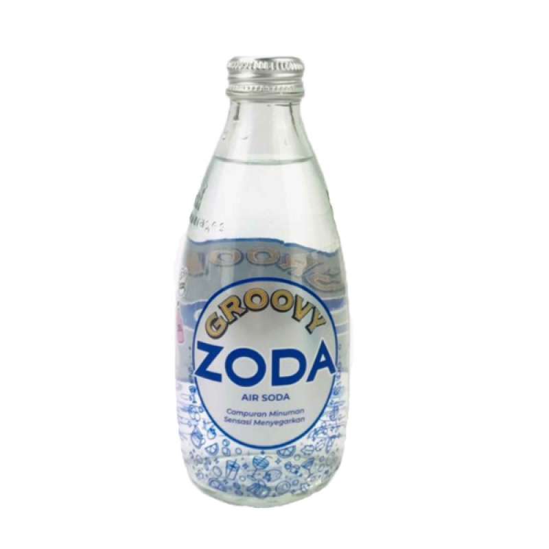 Jual GROOVY ZODA Soda Water / Air Soda 250 ml Botol Beling [1 PCS] di ...