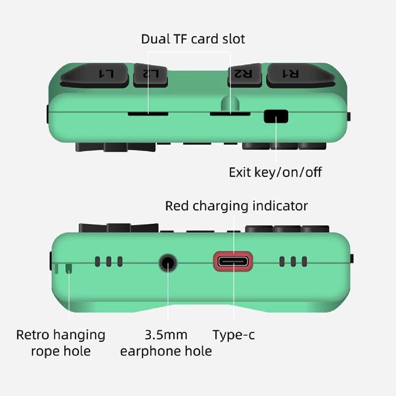Jual Game Kiddy GKD MINI Plus - Retro Handheld Gaming Console di Seller ...