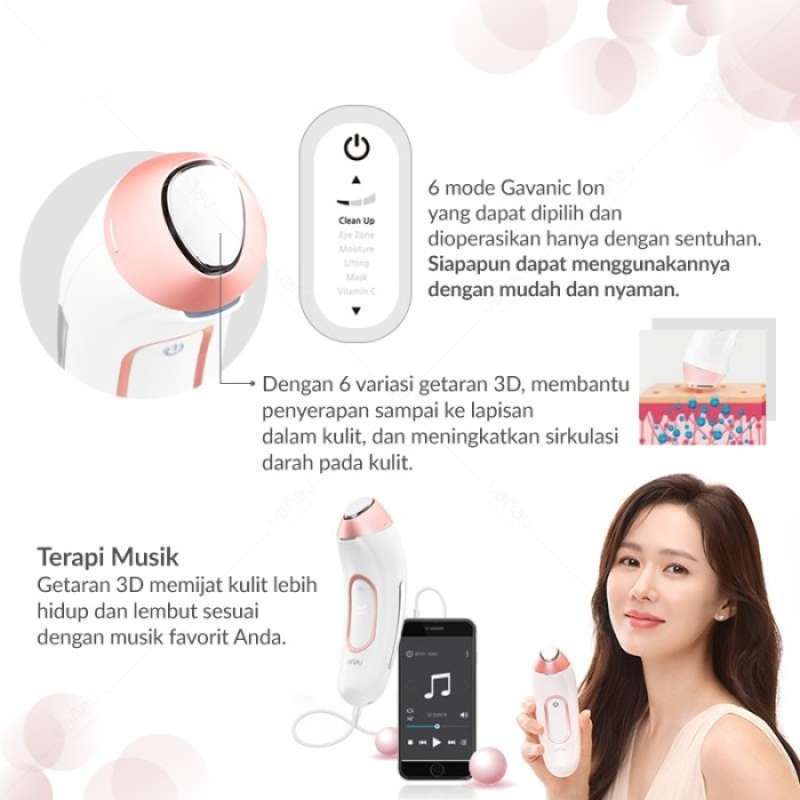 Promo 6In1 Korea Skincare Tools Korea Facial Galvanic Setrika Wajah ...