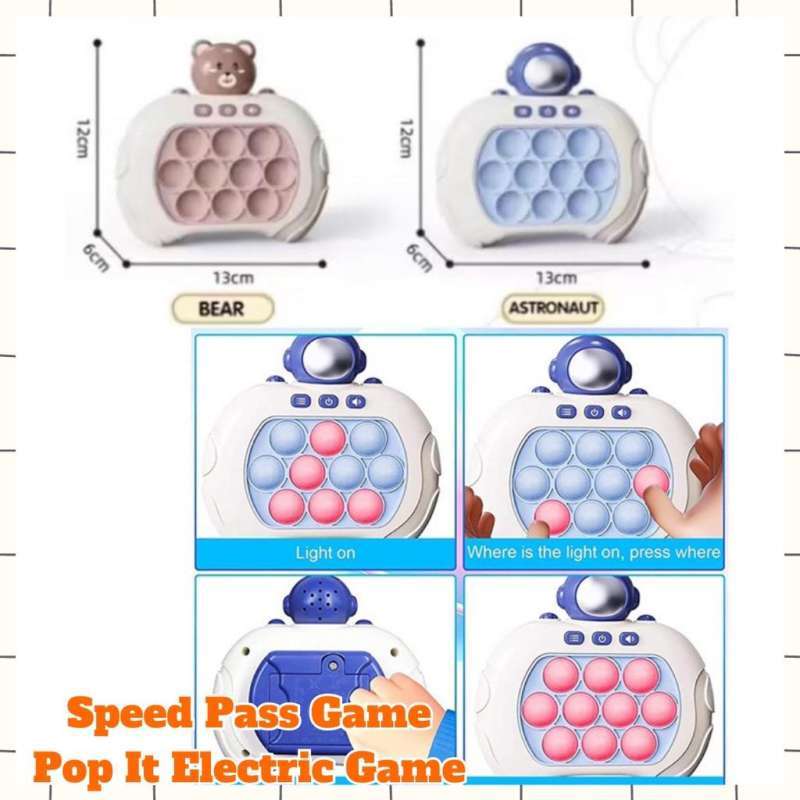 Jual Mainan Pop It Elektrik Generasi 2 Push Bubble Game Challenge ...