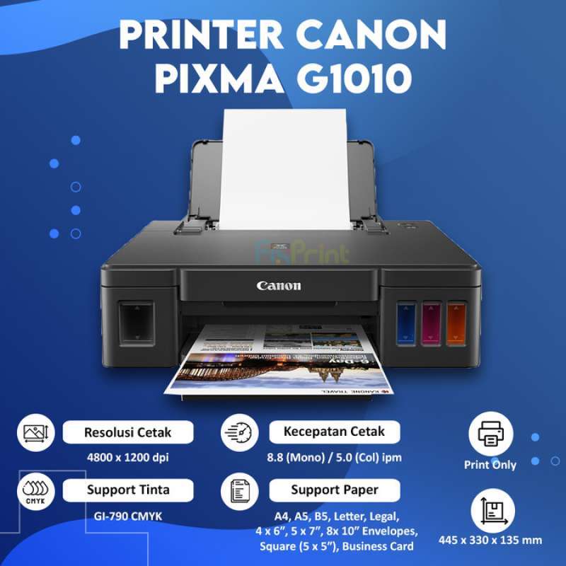 Promo Printer Canon Pixma G1010 Ink Tank Infus Inkjet Garansi Resmi ...