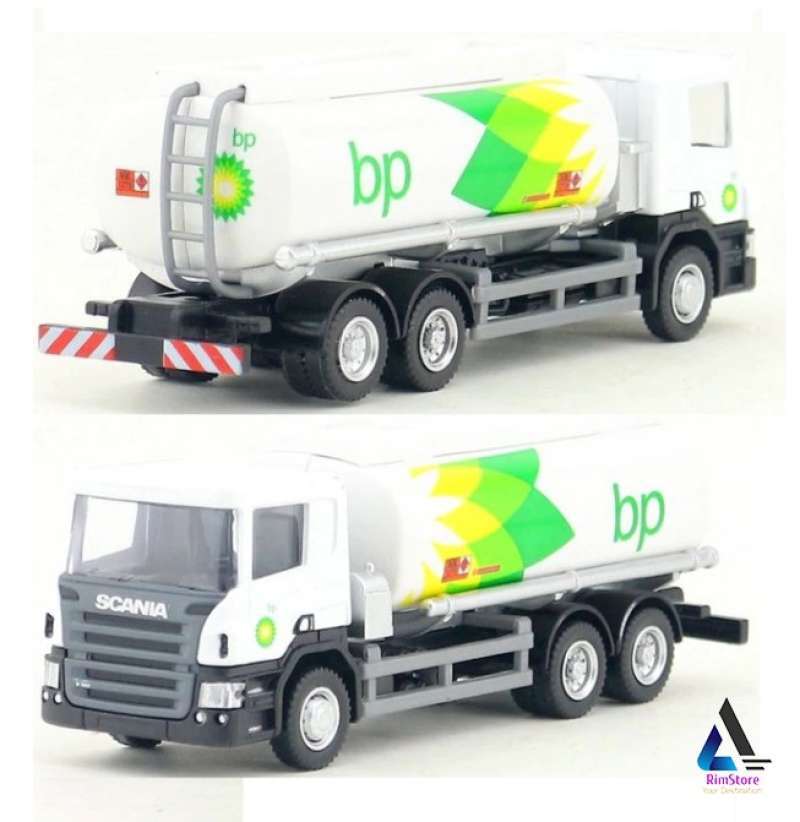Promo Diecast Miniatur Oil Tanker BP Migas Scania P-series Diskon 33% ...