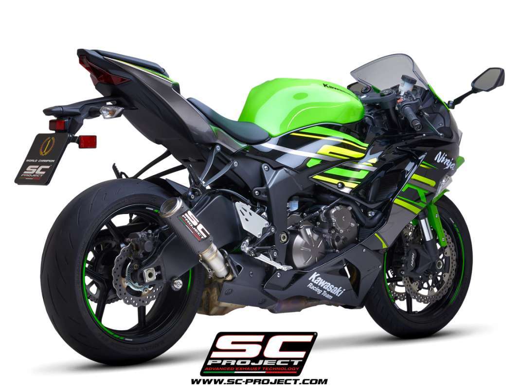 Jual SC Project Slip On CRT Carbon Kawasaki ZX6R '19-'21 di Seller SC ...