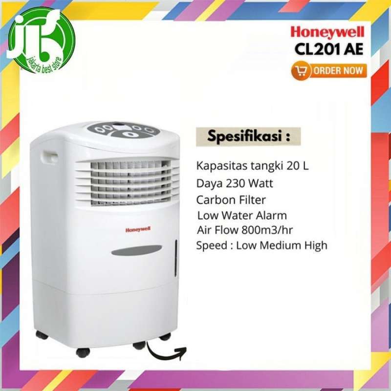 Promo Honeywell Cl20Ae Powerful Air Cooler Indoor Tangki 20 Liter ...