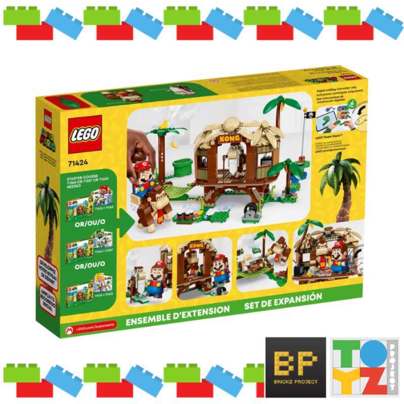 Jual Lego 71424 Mario - Donkey Kong's Tree House Expansion Set Di ...