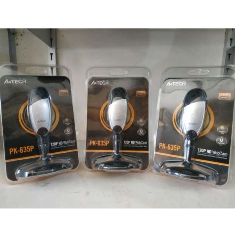 Promo Webcam A4Tech PK-635P Webcam Full HD 720p (USB Camera) PC Camera ...
