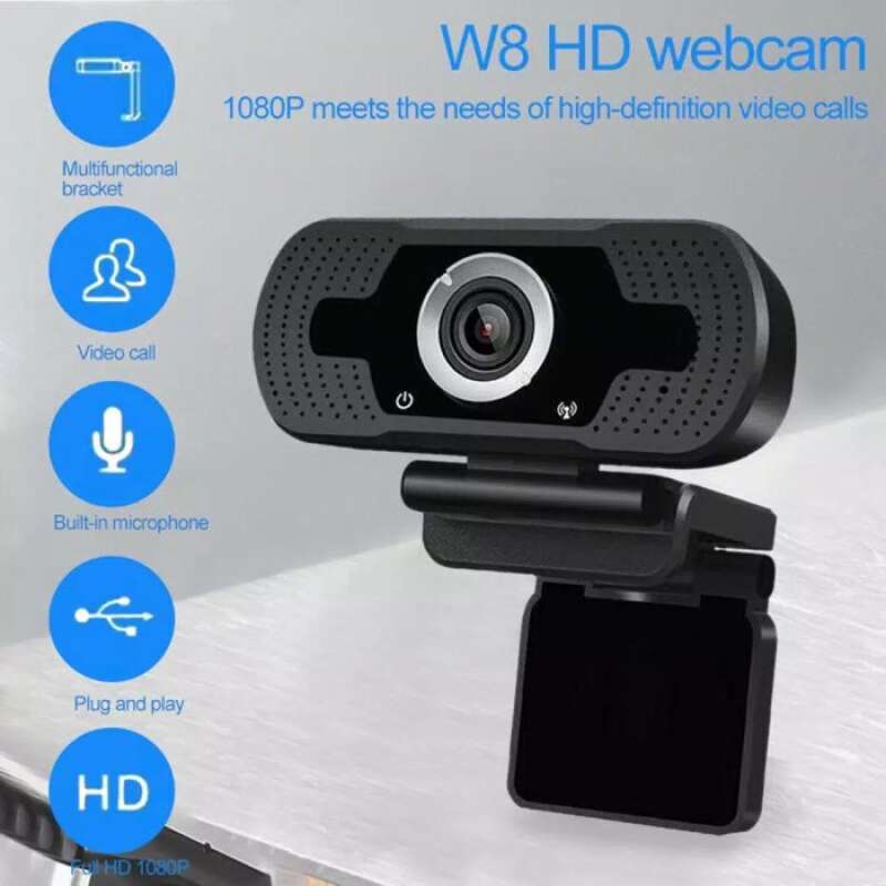 Promo Webcam Full HD 1080p Laptop Kamera Zoom Meeting Camera Gaming Web ...