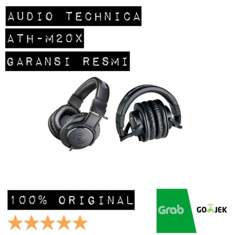 Jual Audio-Technica Ath-M20X M20 X Professional Monitoring Headphones ...