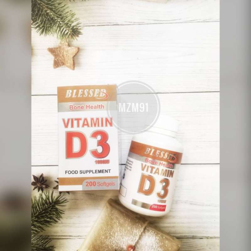 Promo BLESSED BONE HEALTH VITAMIN D3 200 SOFTGELS Diskon 23% di Seller ...