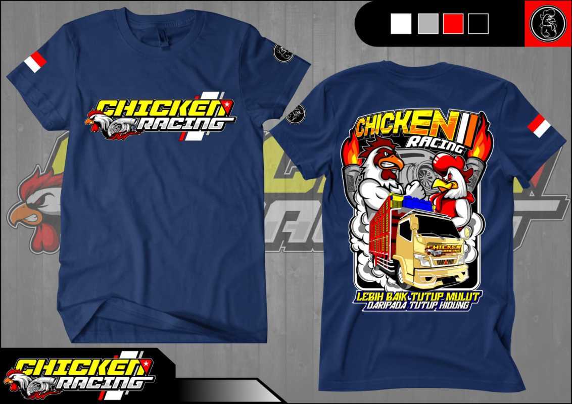 Jual Kaos Truk Ayam Balap Chicken Racing - Navy M Di Seller ...