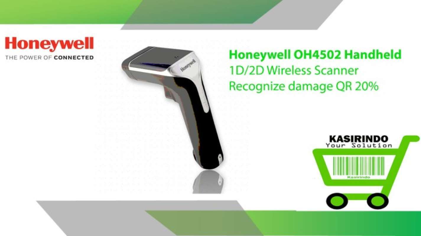 Promo 2d Honeywell Oh4502 Oh-4502 Qr Code Wireless Scanner Efaktur ...
