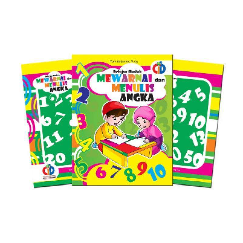 Jual Buku Belajar Mudah Mewarnai dan Menulis Angka / Buku Anak / Tk ... Jual Buku Belajar Mudah Mewarnai dan Menulis Angka / Buku Anak / Tk ...