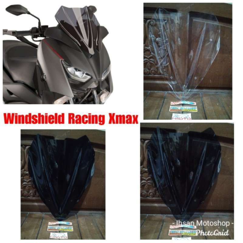 Promo Windshield Visor Racing Sport Screen Yamaha Xmax X Max 250 300 ...