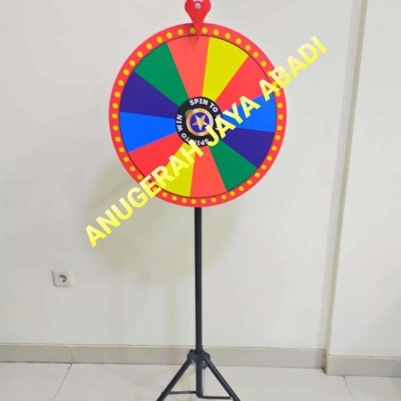 Promo Roda Undian 50cm / Wheel Of Fortune 50cm /spin To Win 50cm Diskon ...