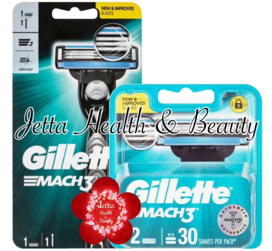 Promo Gillette Mach 3 Classic Refillable Shaving Razor Alat Cukur Razor ...