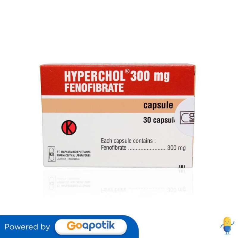 Jual HYPERCHOL 300 MG BOX 30 KAPSUL di Seller Apotek Golden Star ...