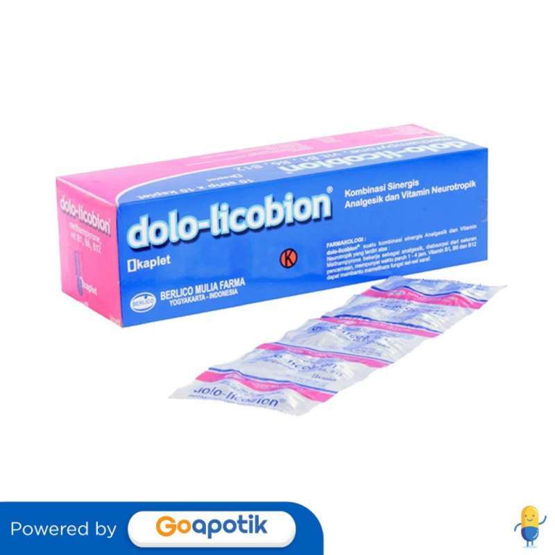 Jual Dolo Licobion Box 100 Kaplet Di Seller Apotek Tri Farma ...