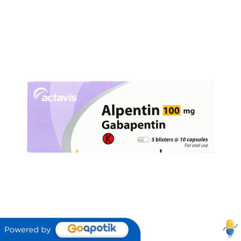Jual Alpentin 100 Mg Box 50 Tablet Di Seller Apotek Medikatama ...