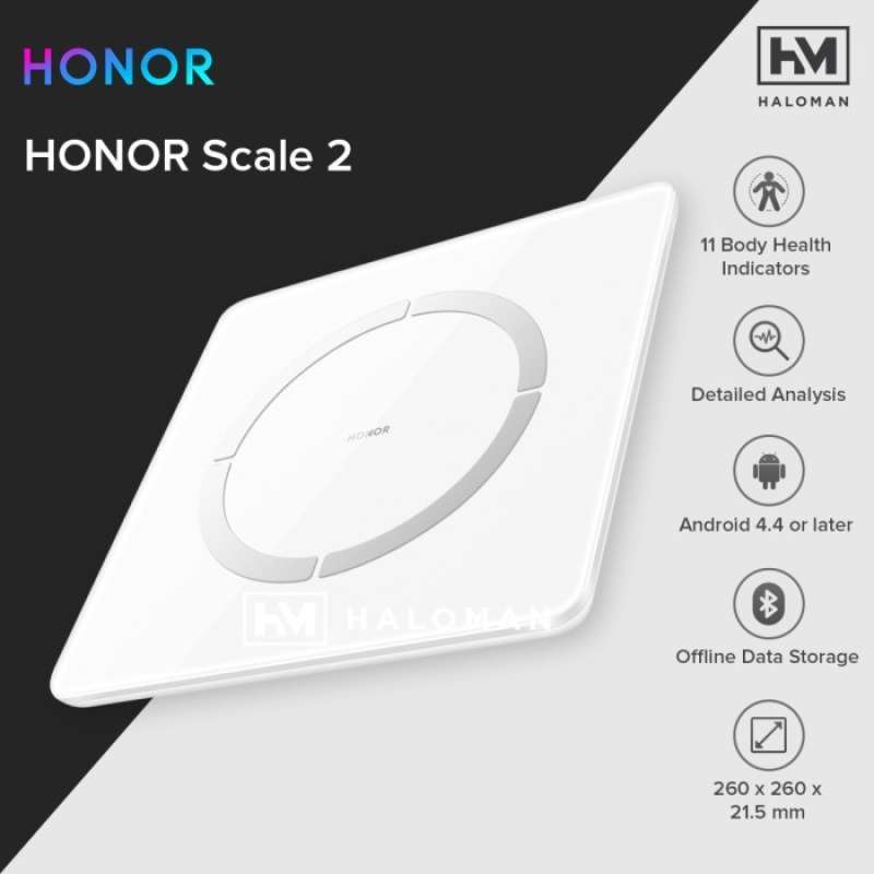 Promo Honor Smart Scale 2 Smart Body Composition Timbangan Badan ...