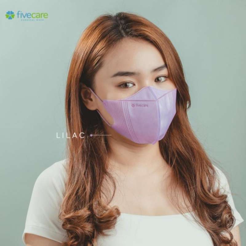 Jual Masker Fivecare Duckbill Earloop 4 Ply Surgical Box Isi 25s ...