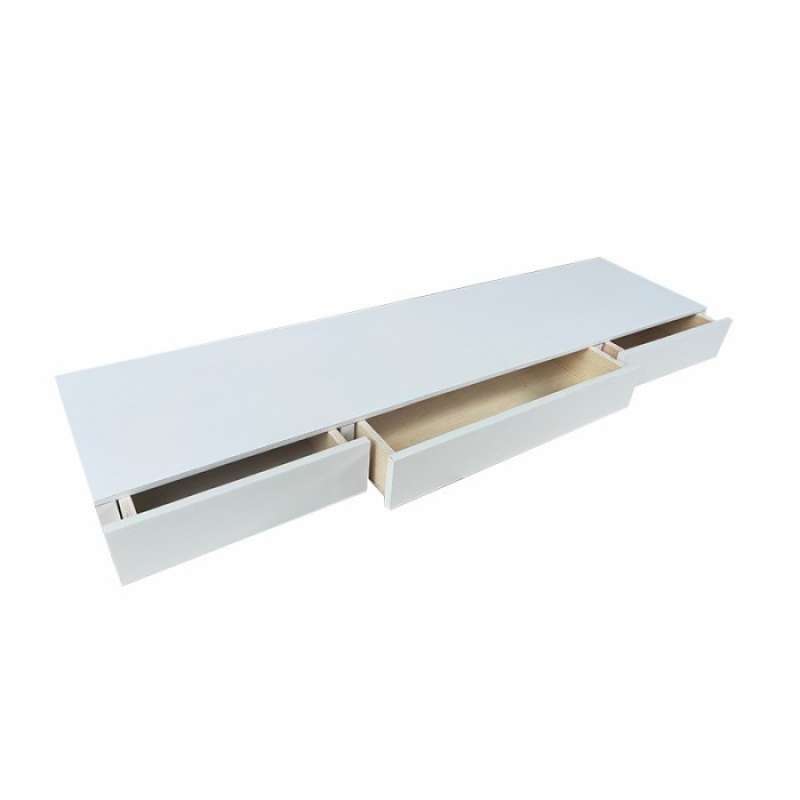 Jual Rak Dinding Ambalan / Meja Dinding Tempel 3 Pintu Laci /Meja ...