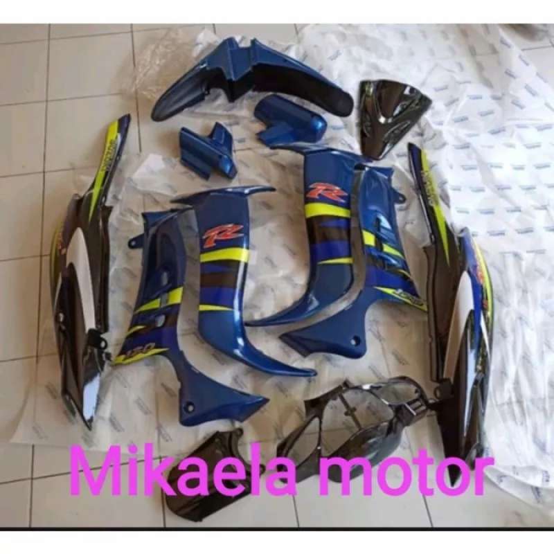 Promo Body Full Set Suzuki Satria Hiu Lscm Biru Hitam Diskon 23% Di ...