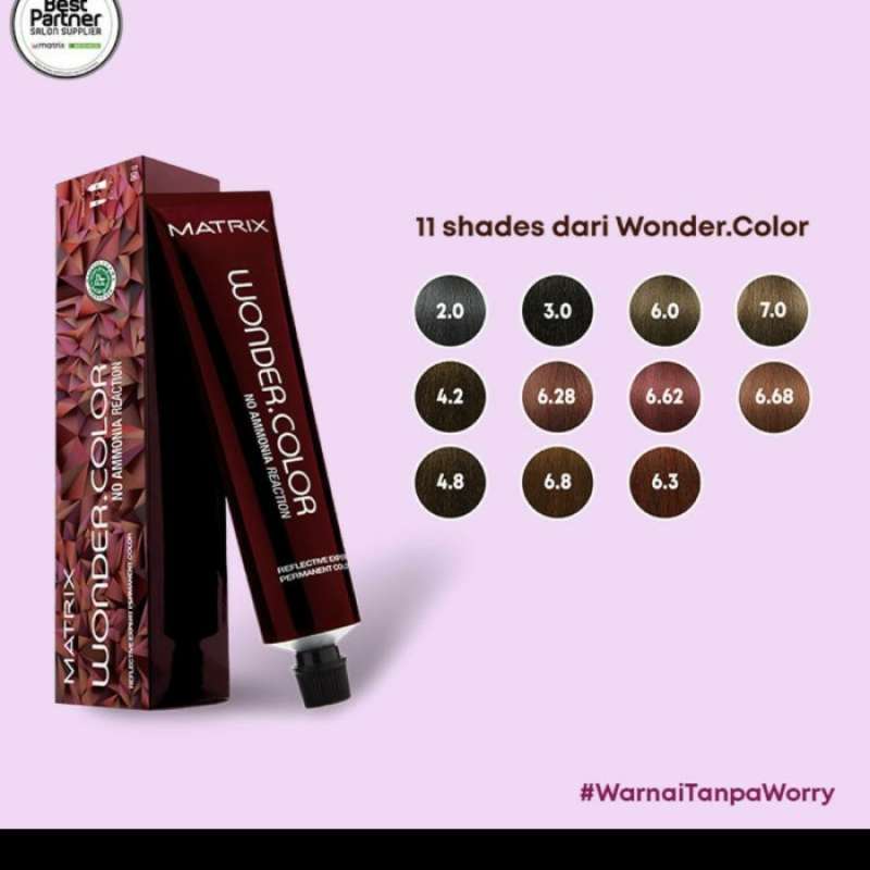 Jual Matrix Wonder Color Wondercolor Cat Matrix Brown Moca 90ml Cat ...